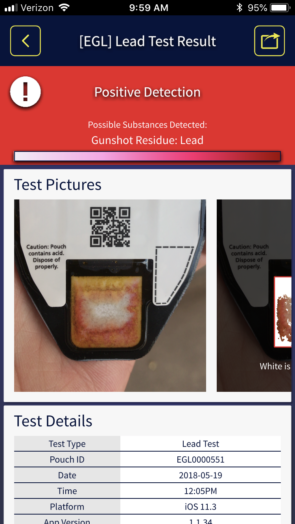 MultiDetect Drug, GSR Tests